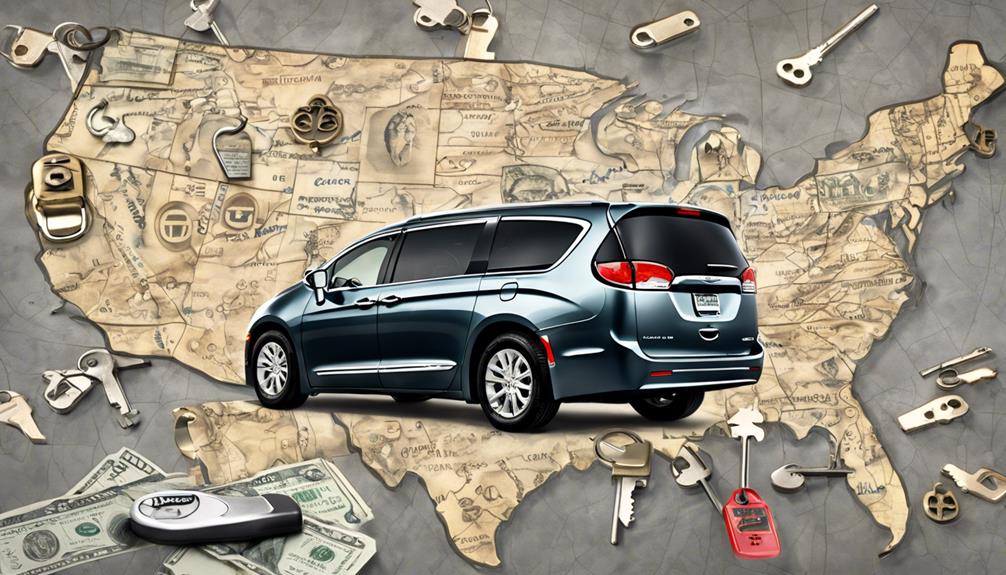 Nationwide Chrysler Pacifica Key Replacement Service By Low Rate ...