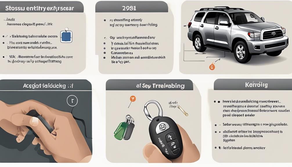 Guide To Programming A 2014 Toyota Sequoia Keyless Entry Fob: Materials ...