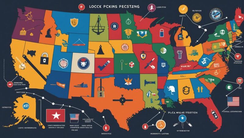 The Legal Side Of Lock Picking: State-by-State Regulations Explained