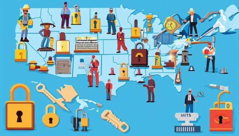 The Legal Side Of Lock Picking: State-by-State Regulations Explained